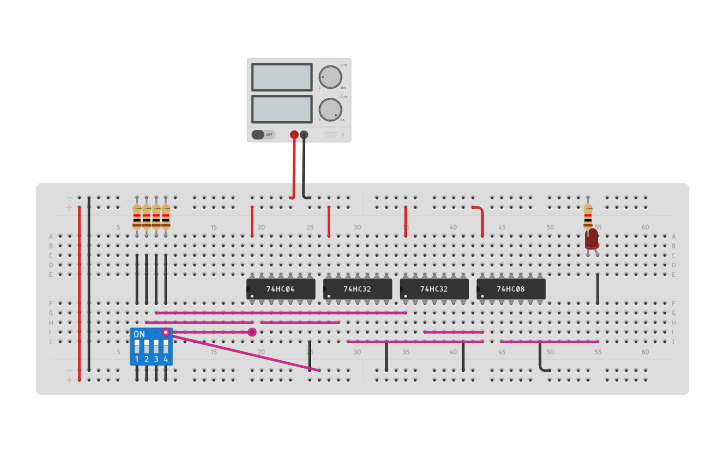 Circuit design Epic Uusam - Tinkercad
