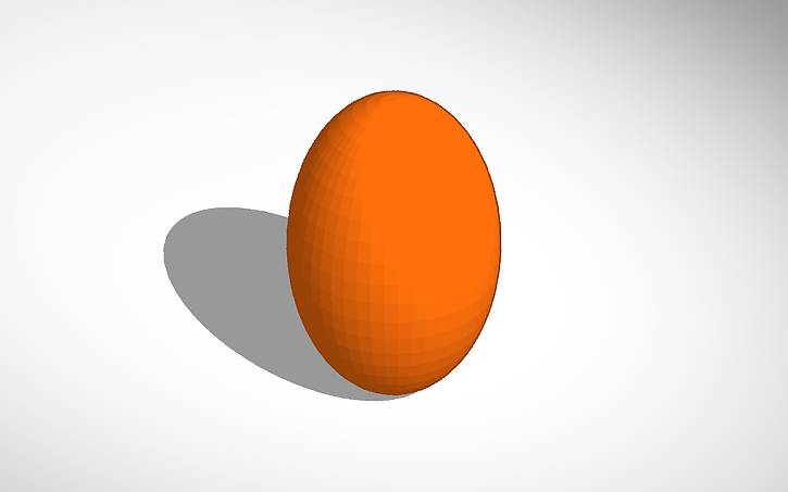 3D design ELIPSE - Tinkercad