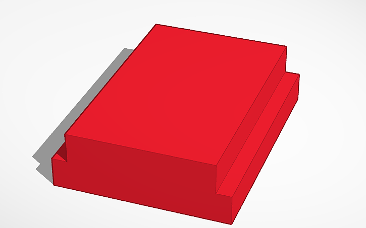 3D design T track 30 slider - Tinkercad