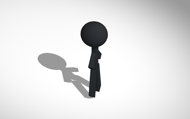 3D design Henry Stickman - Tinkercad