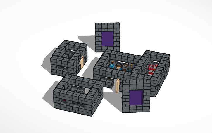 3D design Minecraft - Tinkercad