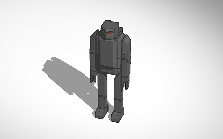 3D design A4 Power-armor (Saxon Commonwealth) - Tinkercad