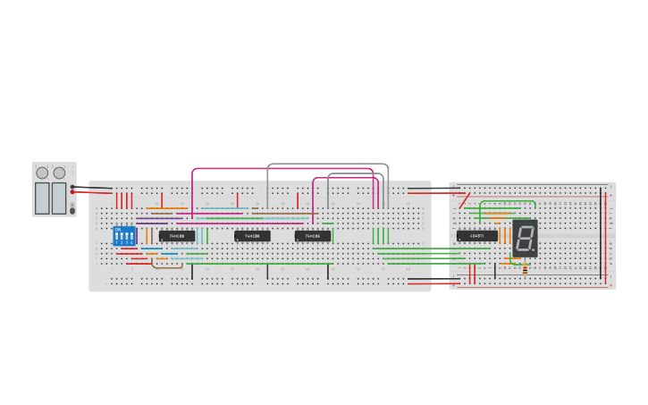 Circuit design Binary Multiplier TEJ3M1 - Tinkercad