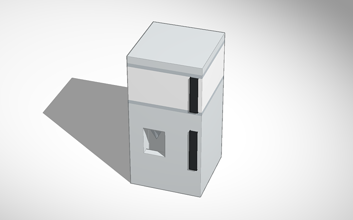 3D design Fridge - Tinkercad