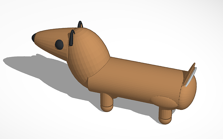 3D design animal - Tinkercad