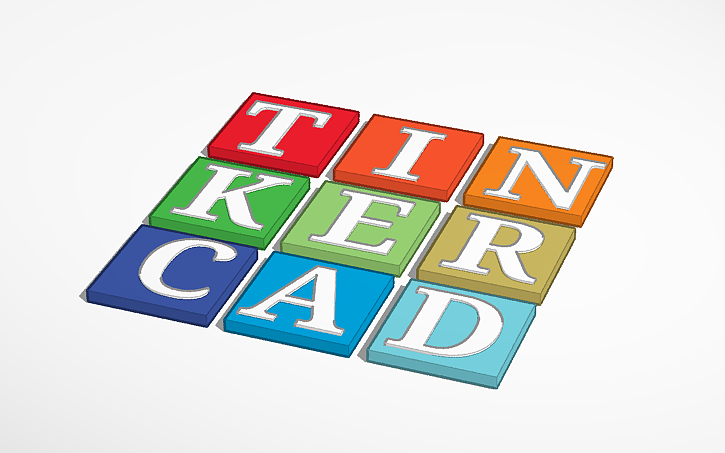 3D design Tinkercad Logo - Tinkercad