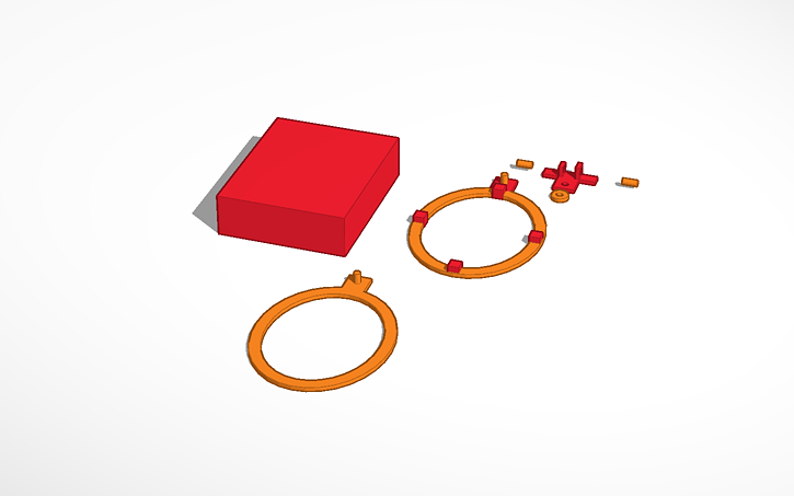 3D design ear muff platform - Tinkercad