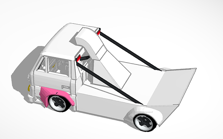 3D design Copy of Toyota dyna truck stance - Tinkercad