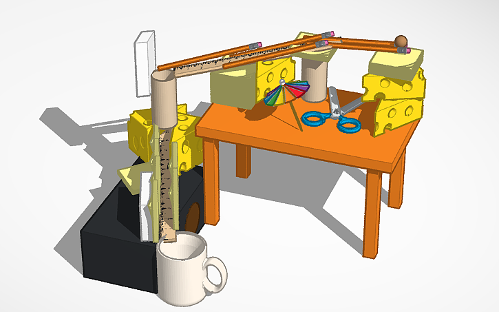 3D design Copy of Rube Goldberg Challenge - Tinkercad