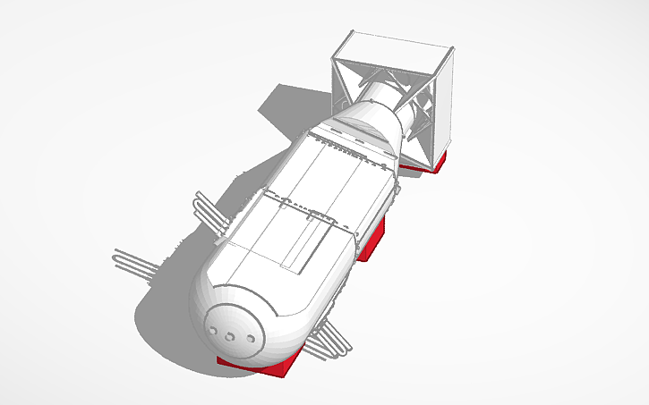 3D design Copy of Bomba atômica - Tinkercad