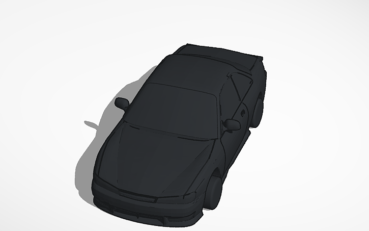 3D design nissan sivia s14 sim lab - Tinkercad