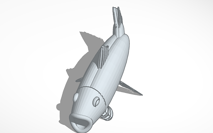 3D design Pog Fish Poggers Fish - Tinkercad