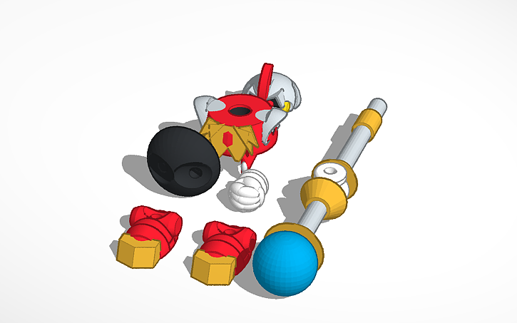 3D design Heavy king part 1 - Tinkercad