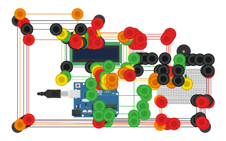 Circuit Design Industrial Safety Monitoring System Tinkercad