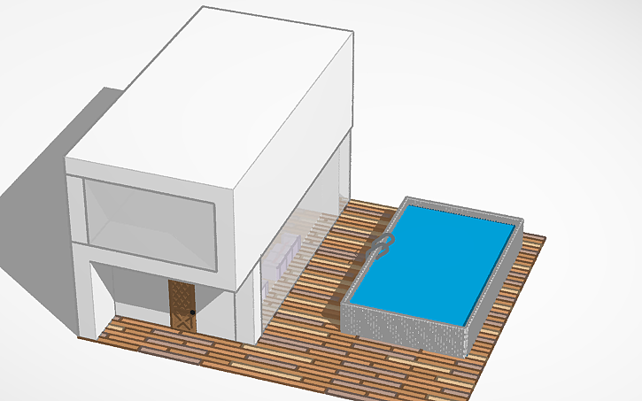 3D design A building - Tinkercad