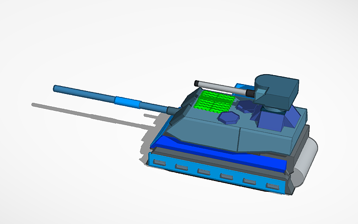 3D design MAIL tank-ph 87 - Tinkercad