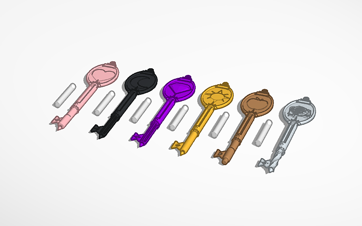 3D design Cinderella Boy- All known keys - Tinkercad