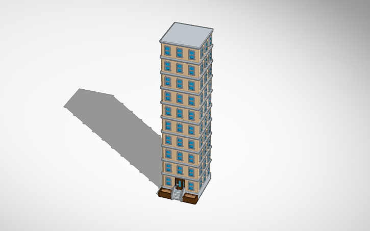 3D design building - Tinkercad
