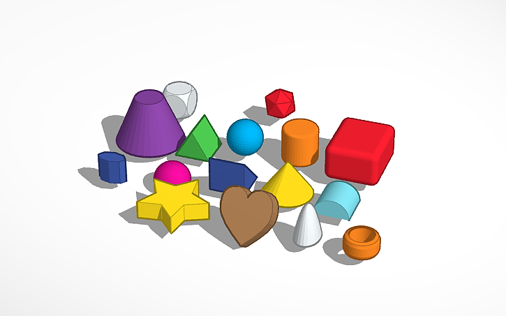 3D design shape - Tinkercad