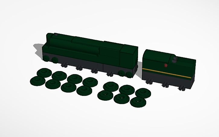 3D design t1 (5500 series) a steam era icon - Tinkercad