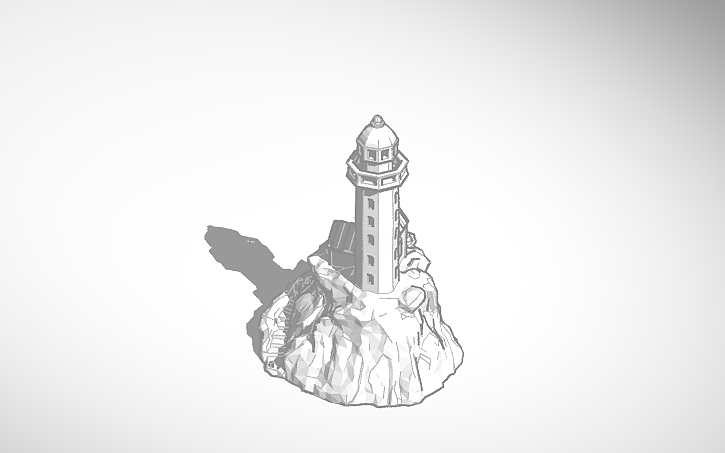 3D design Lighthouse - Tinkercad