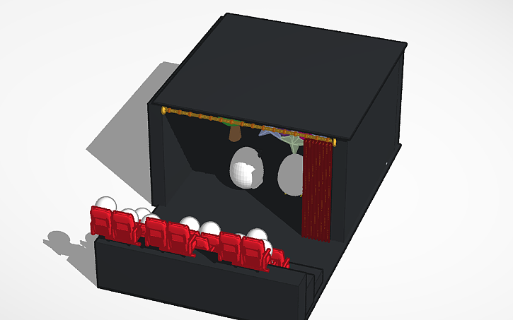 3D design Theater Challenge - Tinkercad