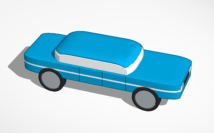 3D design Box car - Tinkercad