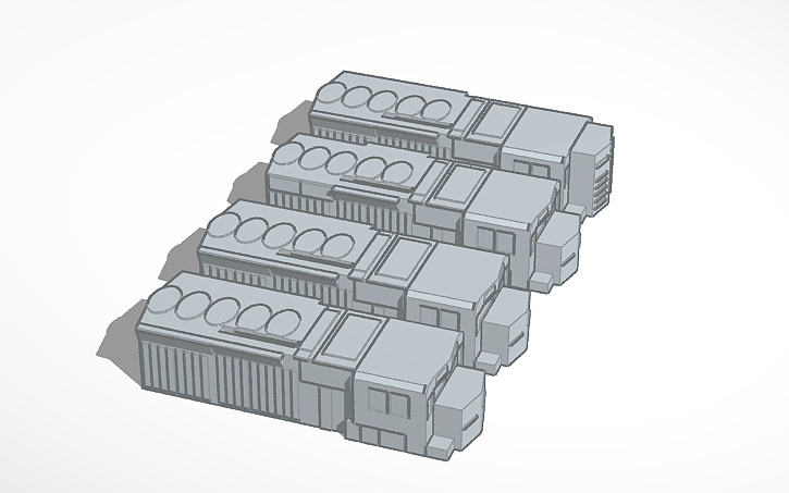3D design SD45 shell - Tinkercad