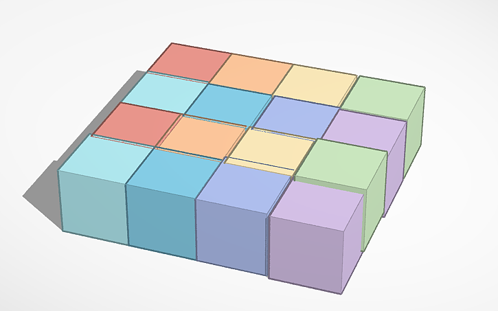 3D design pattern - Tinkercad