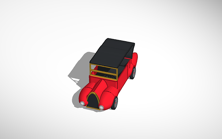 3D design colt Elzing roadster - Tinkercad
