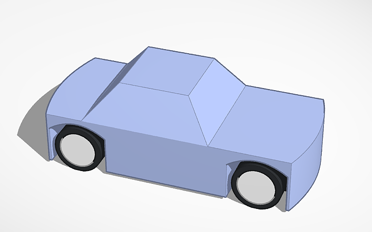 3D design Day 5 of TED: Drivable Extrude Car With Suspension - Tinkercad
