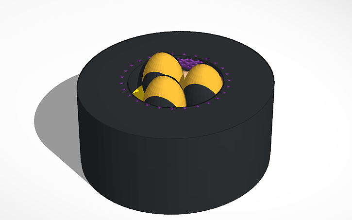 3D design Easter Egg - Tinkercad