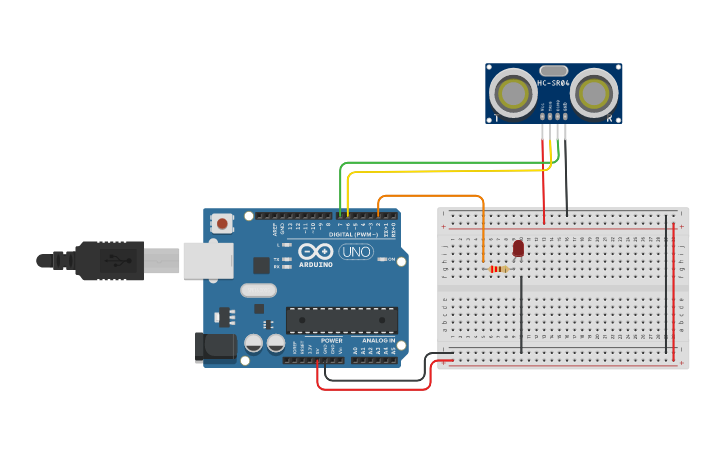 Circuit design censor - Tinkercad