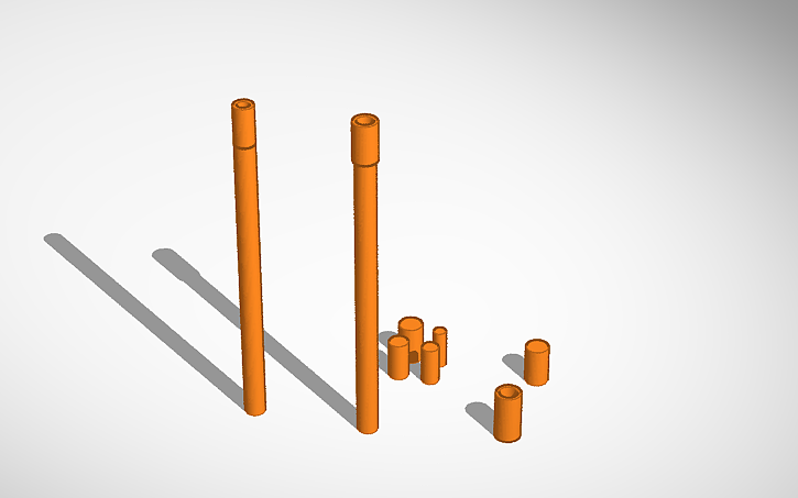 3D design mct stool - Tinkercad