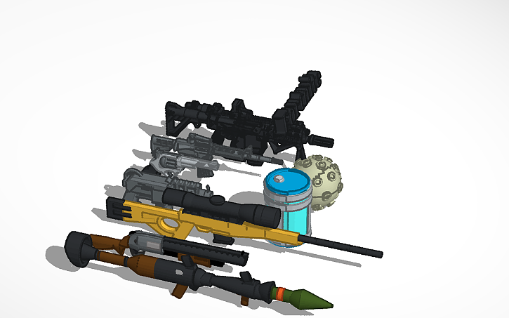 3D design Fortnite - Tinkercad
