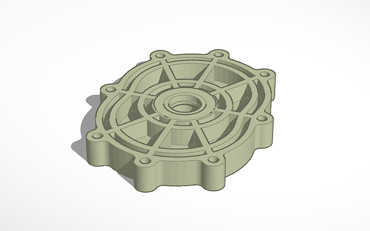 3D design Wankel-Deckel-10mm - Tinkercad