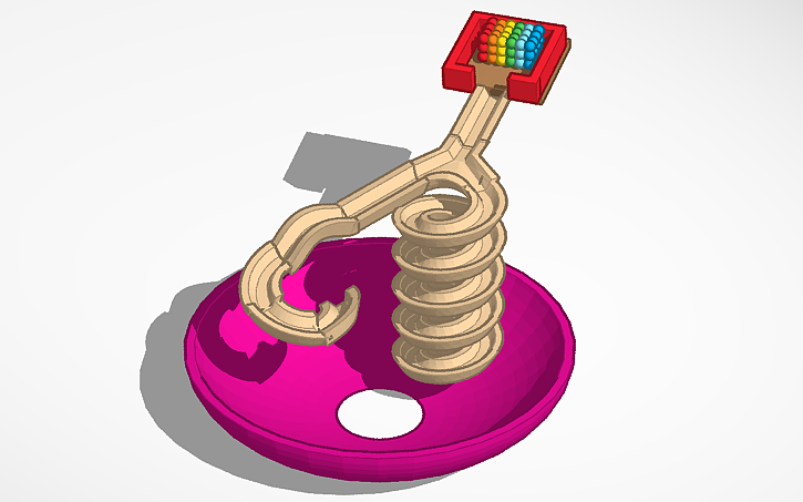 3D design Marble Maze - Tinkercad