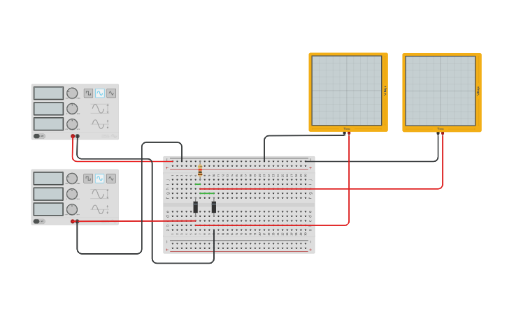 Circuit design Full Wave Rectifier - Tinkercad