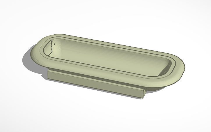 3D design L400 Delica Sunroof Handle (Improved) - Tinkercad