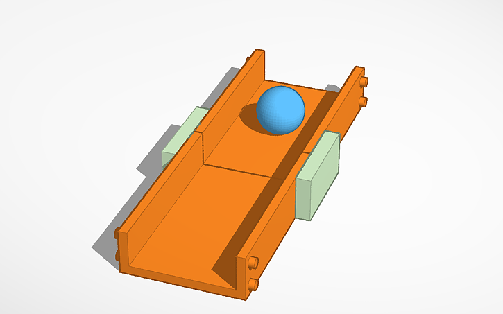 3D design Marble Track Tinker - Tinkercad