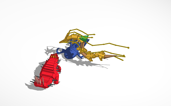 3D design Pokemon Weather Trio - Tinkercad