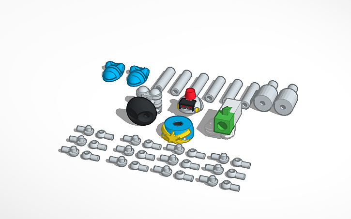 3D design Heavy Gunner - Tinkercad