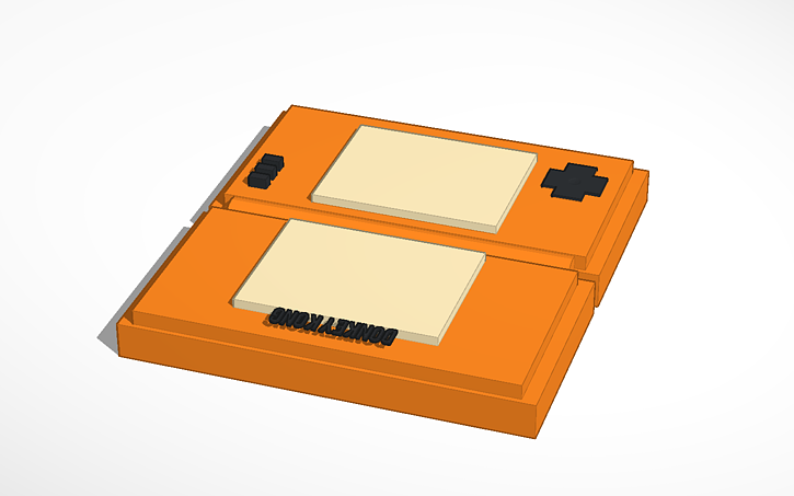 3D design original donkey kong game and watch - Tinkercad