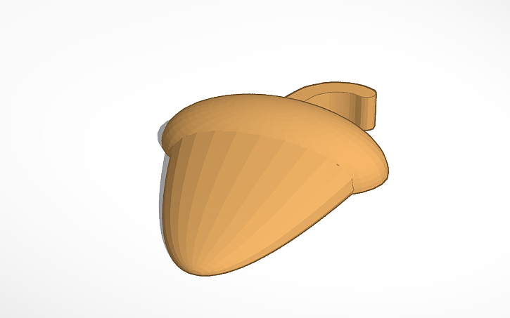 3D design Acorn - Tinkercad