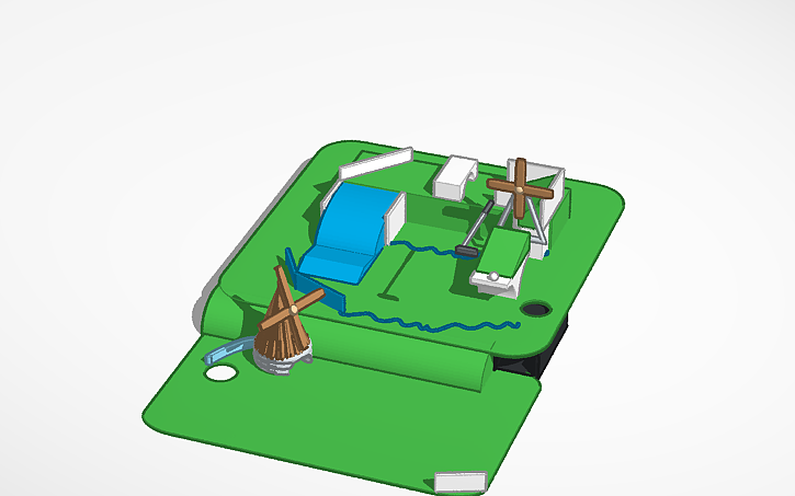 3D design Copy of Mini Golf Challenge - Tinkercad