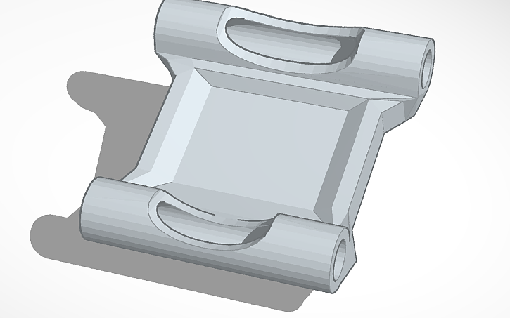 3D design Hero 7 ReelsteadyGo Ballast adapter nylon tube - Tinkercad