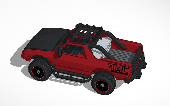 3D design Subaru Brat - Tinkercad