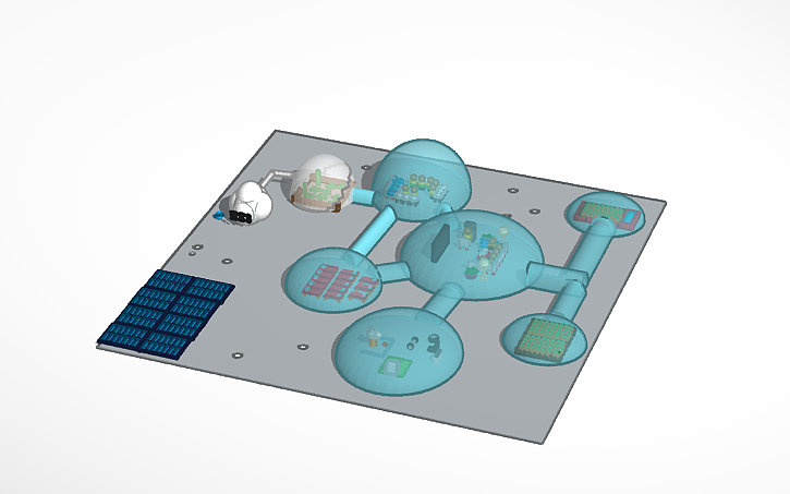 3D design Base - Tinkercad