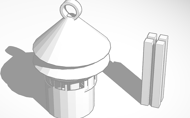 3D design 1t12 siren - Tinkercad