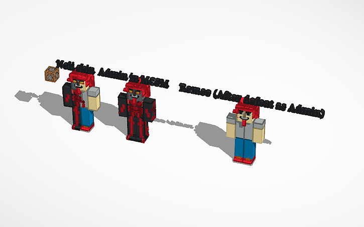 3D design MCSM Admin! - Tinkercad